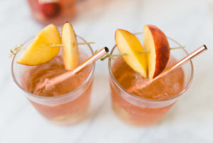 Peach Citrus Rosé Spritzer – Twinspiration